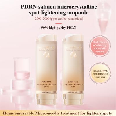 China Custom Private Label Microneedling Needles Skin Care Microneedling Skincare Pdrn Peptide Salmon Dna Serum Face Lotion for sale