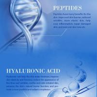 China OEM Factory Microneedling Care HA Blue Copper Peptide Skin Care Mask Hyaluronic Acid Facial Mask for Face Nose Repair Free for sale