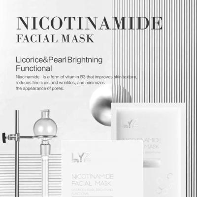 China LYZ Skincare Customized Whitening Brightening Anti-Aging Anti-Wrinkle Face Mask Ordinary Niacinamide Serum for Beauty Salon Use for sale