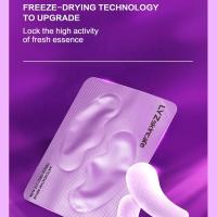 China OEM Factory Custom Freeze-Dried Eye Mask Hyaluronic Acid Ceramide Collagen III Brightening Firming Anti-Aging Properties for sale