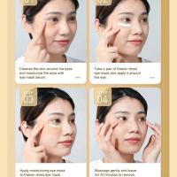 China OEM Factory Custom Freeze-Dried Retinol Eye Mask Hyaluronic Acid Peptides for Anti-Wrinkle Anti-Aging Firming Wrinkle Reduction for sale