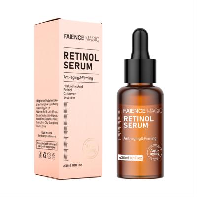 China Spot Private Label 30ml  Firming Brightening Retinol Serum Cream + Hyaluronic Acid for Adults to Home Use for sale