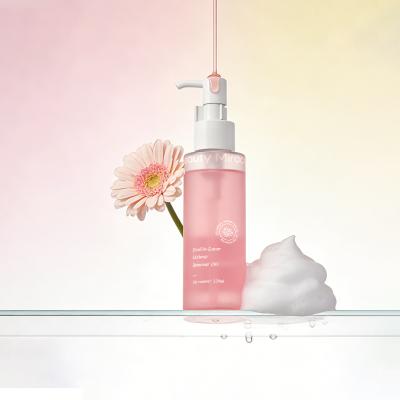 China OEM ODM Custom Brand Factory Double Layer Makeup Remover Oil Vegan Hydrating Facial Cleansing Oil Face Care Skincare Products for sale