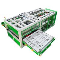 China Three Servo Pallet Hot Plate Plastic Welding Machine for sale