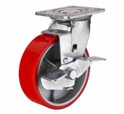 China Side Brake mould on PU Caster for sale