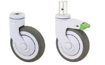 China Whole Plastic Medical Caster for sale