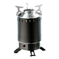 China Portable Wood Stove Cooking System Outdoor Hiking Camping Wood Burning Stove Backpacking Camp Stove for sale