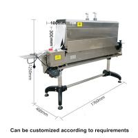 China plastic bottle Steam Shrink Tunnel Machine 220V 50HZ 125pcs/min for sale