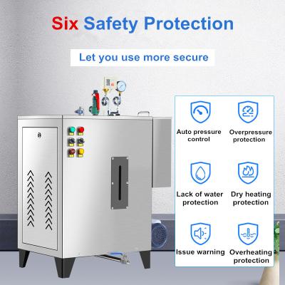 China Small Electric Vertical Steam Generator Boilers Automatic 0.7MPa For Textile Factory for sale