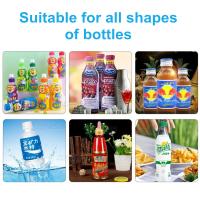 China Glass Plastic Bottle shrink sleeve heat tunnel Equipment 125pcs/min Automatic Packing for sale