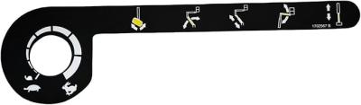 China JLG Decal Function Speed 1702567 for JLG Lift E300AJP E450AJ 450AJ 510AJ 600AJ for sale