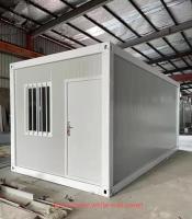 China 20ft Detachable Flat Pack Container Home 3x6m for Site Office Mining Camp 18m2 for sale