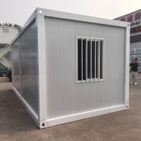 China 20ft Detachable Flat Pack Container Home 3x6m for Site Office Mining Camp 18m2 for sale