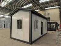 China Luxury 2 Bedroom Prefab Homes 20ft 6x6m Container A Frame House for sale