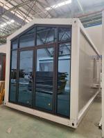 China Luxury 2 Bedroom Prefab Homes 20ft 6x6m Container A Frame House for sale
