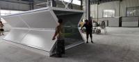 China 2.5x5.8m X Folding Container House 200km/h Hurricane Resistant Rapid Deployment for sale
