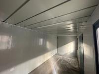 China Prefabricated Z Folding Container House Eco Friendly With Floor Board for sale
