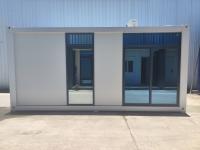 China Commercial Flat Pack Container House Detachable Portable Concession Retail Kiosk for sale