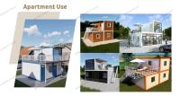 China Galvanized Skeleton Commercial Building Container House Detachable for sale