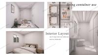 China Galvanized Skeleton Commercial Building Container House Detachable for sale