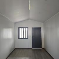 China Luxury A-Frame Glamping Pod 18m² Detachable Container House for Scenic Resorts for sale