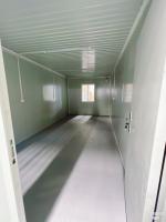 China Customized Detachable Container House 18m² Heavy-Caliber Steel Easy Assemble Prefab Shipping Container House for sale