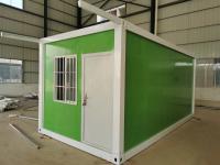 China 18sqm Modular Container Home 3x6m Flat Pack Steel House for Rental Business for sale