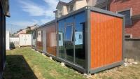 China Heavy Caliber Steel Modular Building 18m2 Detachable Container House with MGO Flooring for sale