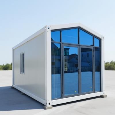 China Snow Load Reinforced A Frame Container House 18m² 3x6m Weather Resistant for Northern Europe for sale
