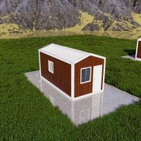 China Snow Load Reinforced A Frame Container House 18m² 3x6m Weather Resistant for Northern Europe for sale
