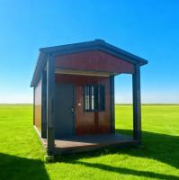 China Fast Assembly Triangular Roof Container House Expandable A Shape Roof House for sale