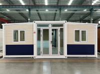 China Weather Tight Expandable Modular House 10FT-40FT With Polyurethane Carved Wall Panels for sale