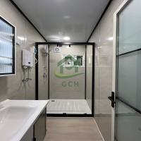 China Expandable Prefab Container House 20ft 40ft Folding Tiny House 38-75sqm for sale