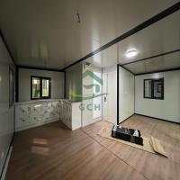 China Weather Tight Expandable Modular House 10FT-40FT With Polyurethane Carved Wall Panels for sale