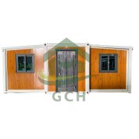 China Thermal Insulated Expandable Container House 20ft 40ft Galvanized Steel Frame for sale