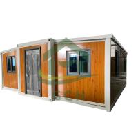 China Thermal Insulated Expandable Container House 20ft 40ft Galvanized Steel Frame for sale