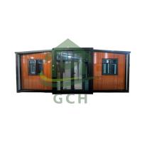 China 20ft Expandable Container Home 2 Bedroom 1 Bathroom Kitchen 38.2sqm Hydraulic Expansion for sale