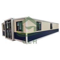 China Waterproof Expandable Container House , Steel Frame Container House Home for sale