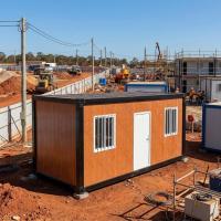 China Wind Resistant 20ft Detachable Living Pod , Multi Layer Insulated Prefab Homes for sale