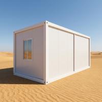 China Weather Resistant Flat Pack Office Container House Detachable Flat Pack Portable Buildings for sale