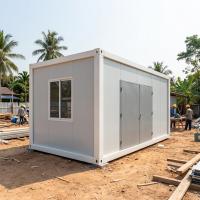 China Weather Resistant Flat Pack Office Container House Detachable Flat Pack Portable Buildings for sale