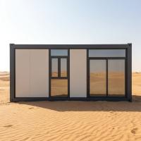 China Custom Prefabricated Security Cabin 18m² Detachable Flat Pack Modular Building for Border Control for sale