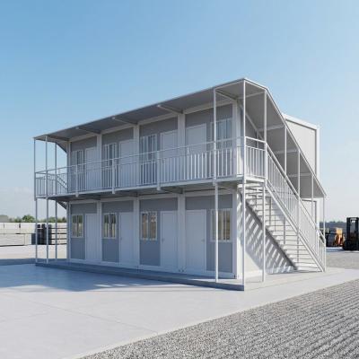 China Corrosion Resistant Detachable Container House Fireproof With Polyurethane Insulation Envelope for sale