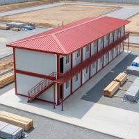 China Typhoon Resistant Flat Pack Office Building 20ft Emergency Relief Shelter for sale