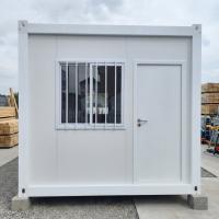 China Commercial Flat Pack Container House Detachable Portable Concession Retail Kiosk for sale