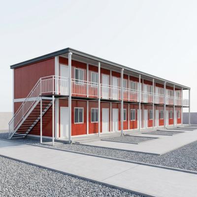 China Waterproof Shockproof Prefabricated Container House For Staff Dormitories for sale