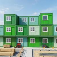 China 10ft 20ft 40ft Flat Pack Container House , Premium Flat Pack Mobile Home for sale