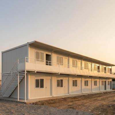 China Detachable 20ft Collapsible Container House Highway Toll Maintenance Cabin for sale