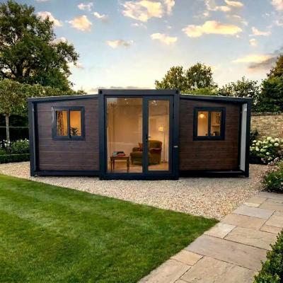 China Luxury Villa Expandable Container House Two-Story Spacious Expandable Container House for sale