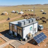 China 3x6m Detachable Pastoral Care Pod Prefabricated Veterinary Field Clinic 5950x3000mm for sale